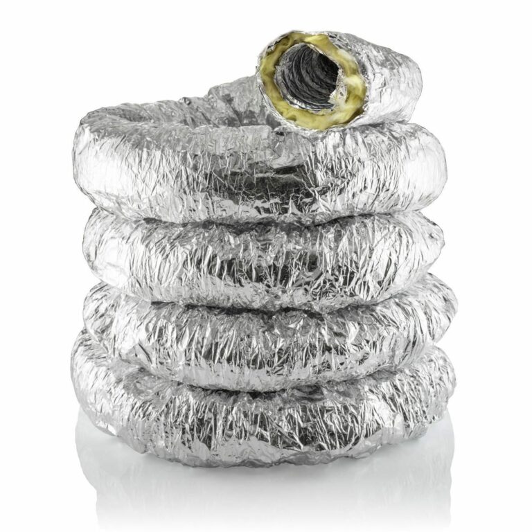 Semi Rigid Double Walled Corrugated Ducting 75mm x 50m - Ventilation ...